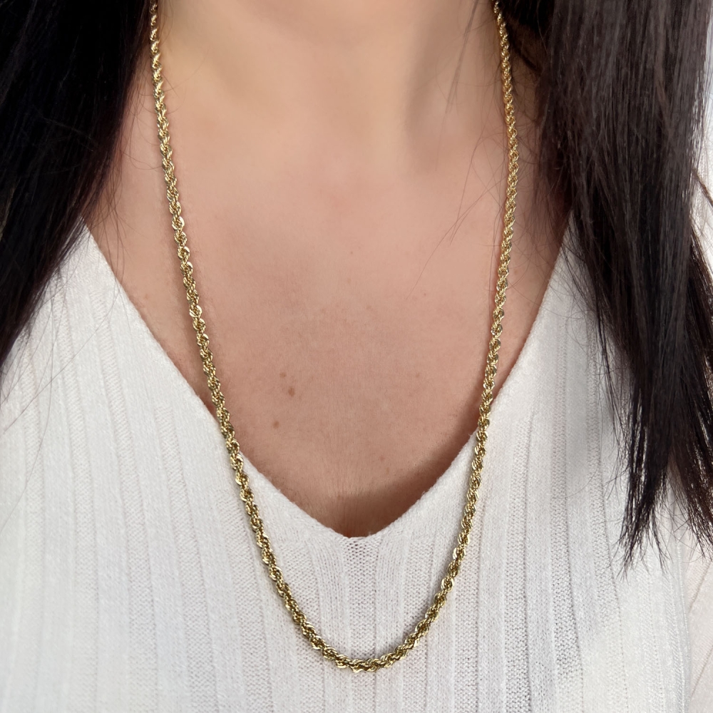 Halat Altın Kolye AKZ163 - 33,126.00 TRY